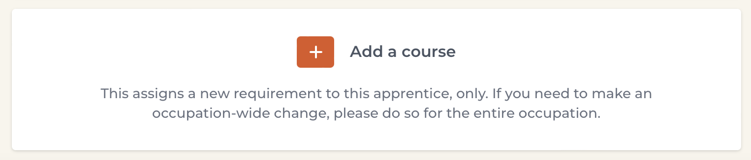 How do I remove a default course requirement? And add a non-default ...